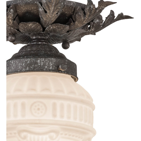 Meyda Lighting 1-Light 8.5" Flush Mount | Perigold